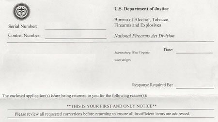 How Long Do You Have to Resubmit a ATF Correction Letter? – National ...