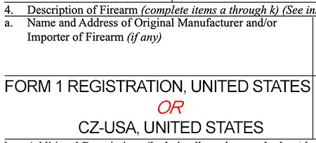 eForm 1 Application Adds - UNITED STATES, Do I Engrave USA or City, St ...