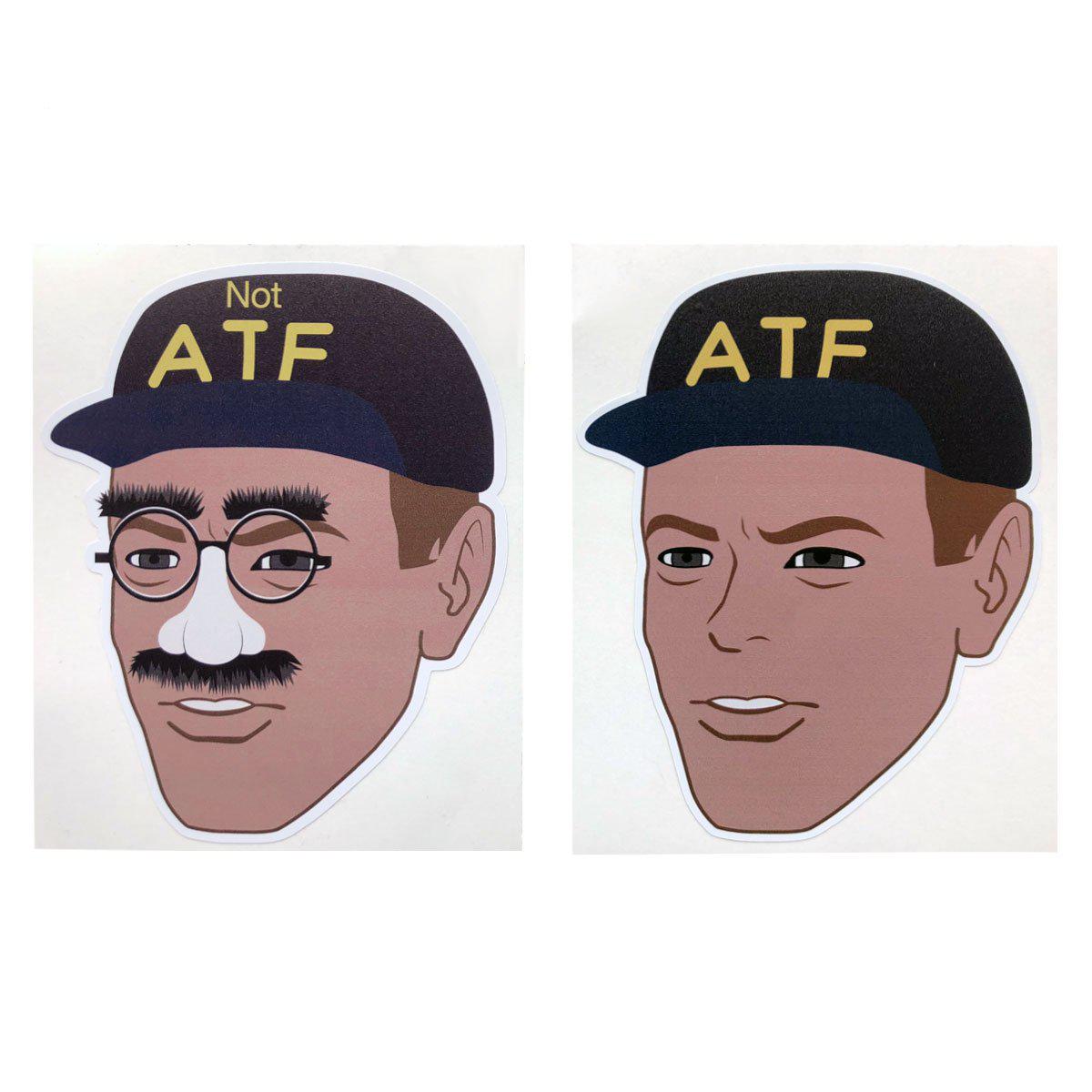 ATF Guy Meme Sticker & NOT ATF Guy Meme Sticker – National Gun Trusts