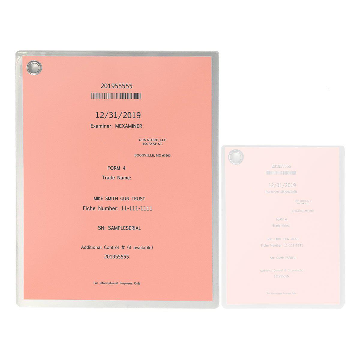 ATF Form 1/ATF Form 4 + NFA Gun Trust Lamination Services – National ...